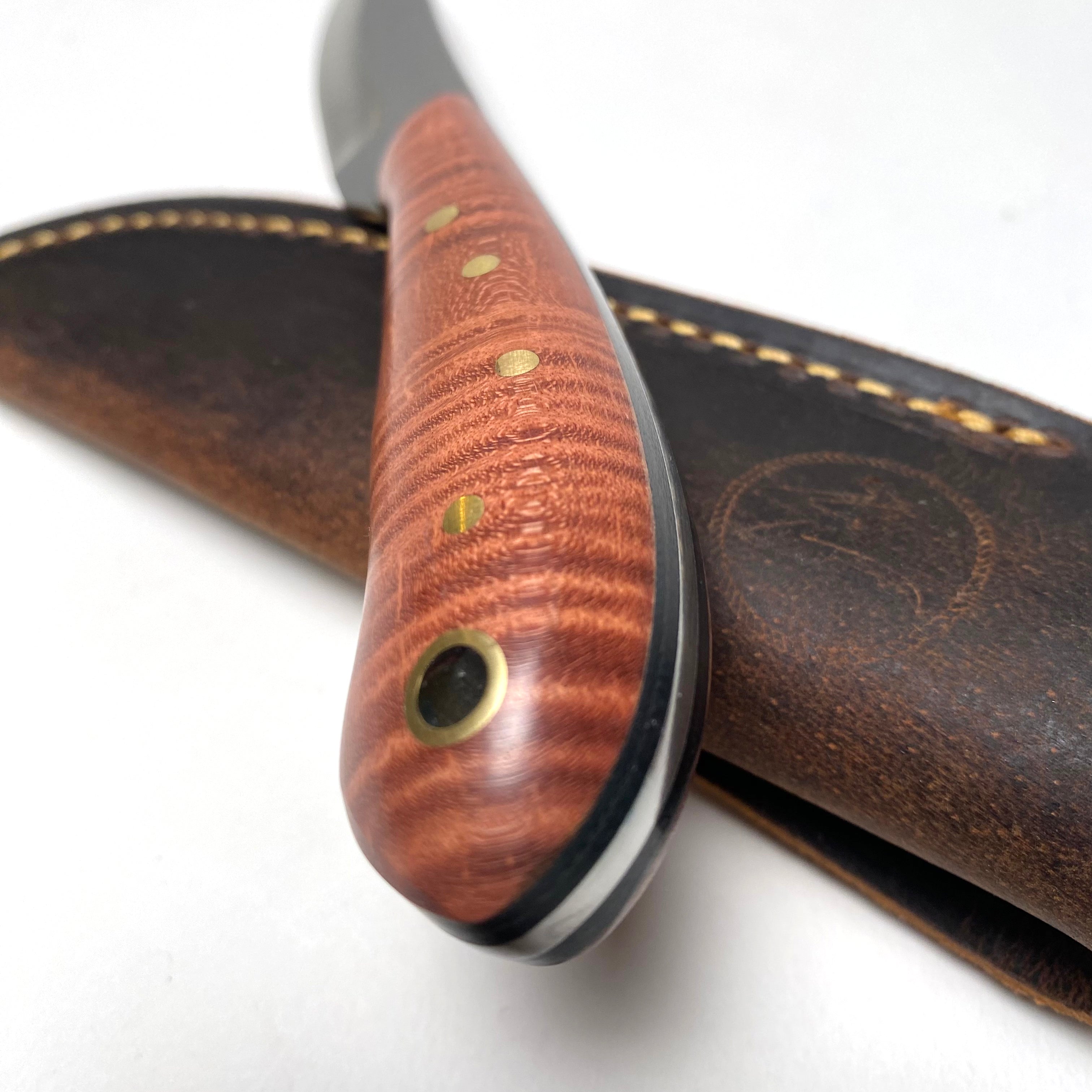 EPOCH Hand Embellished Red Clay – Woody Brand Knives