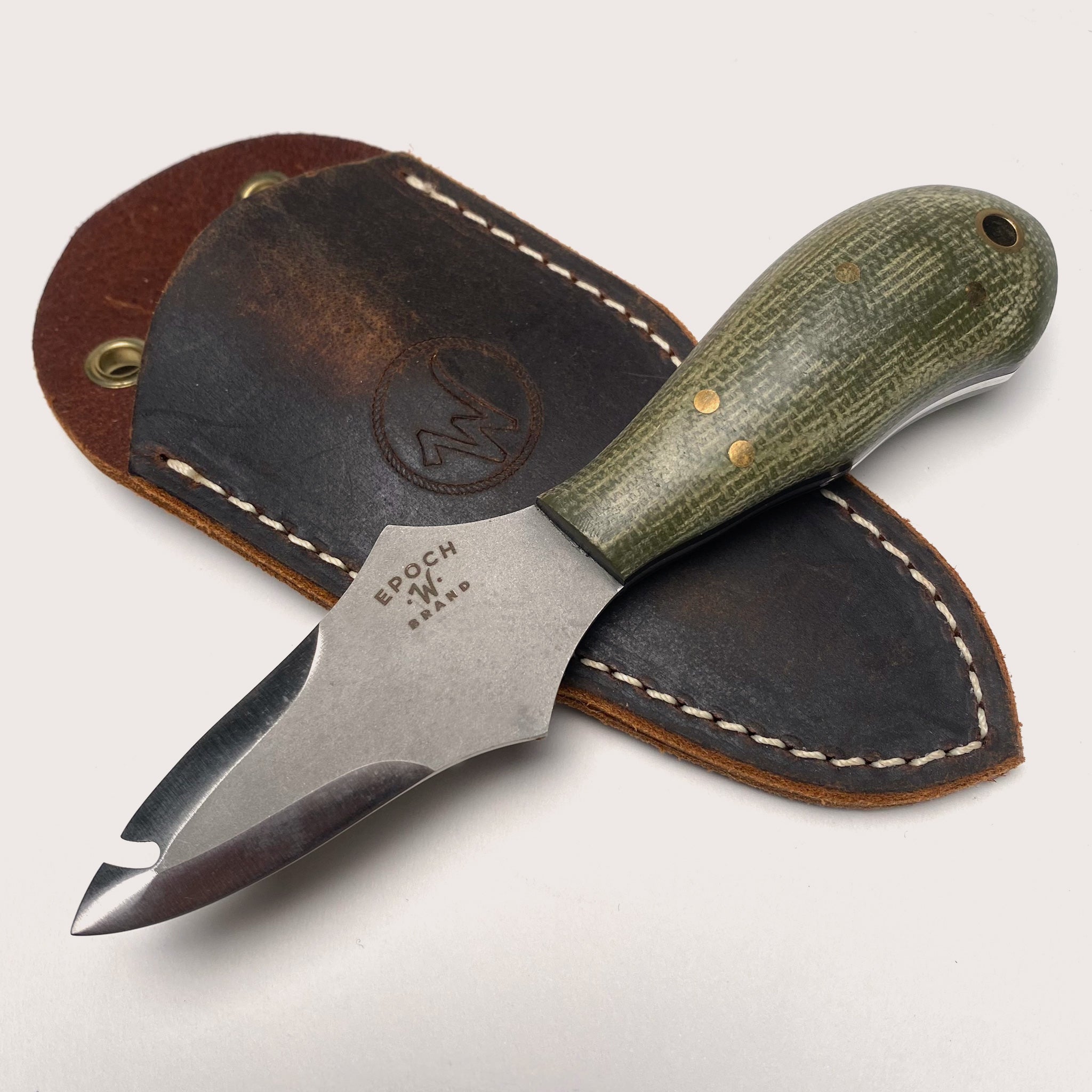 EPOCH King Jeremy - Oyster Shucking Knife – Woody Brand Knives